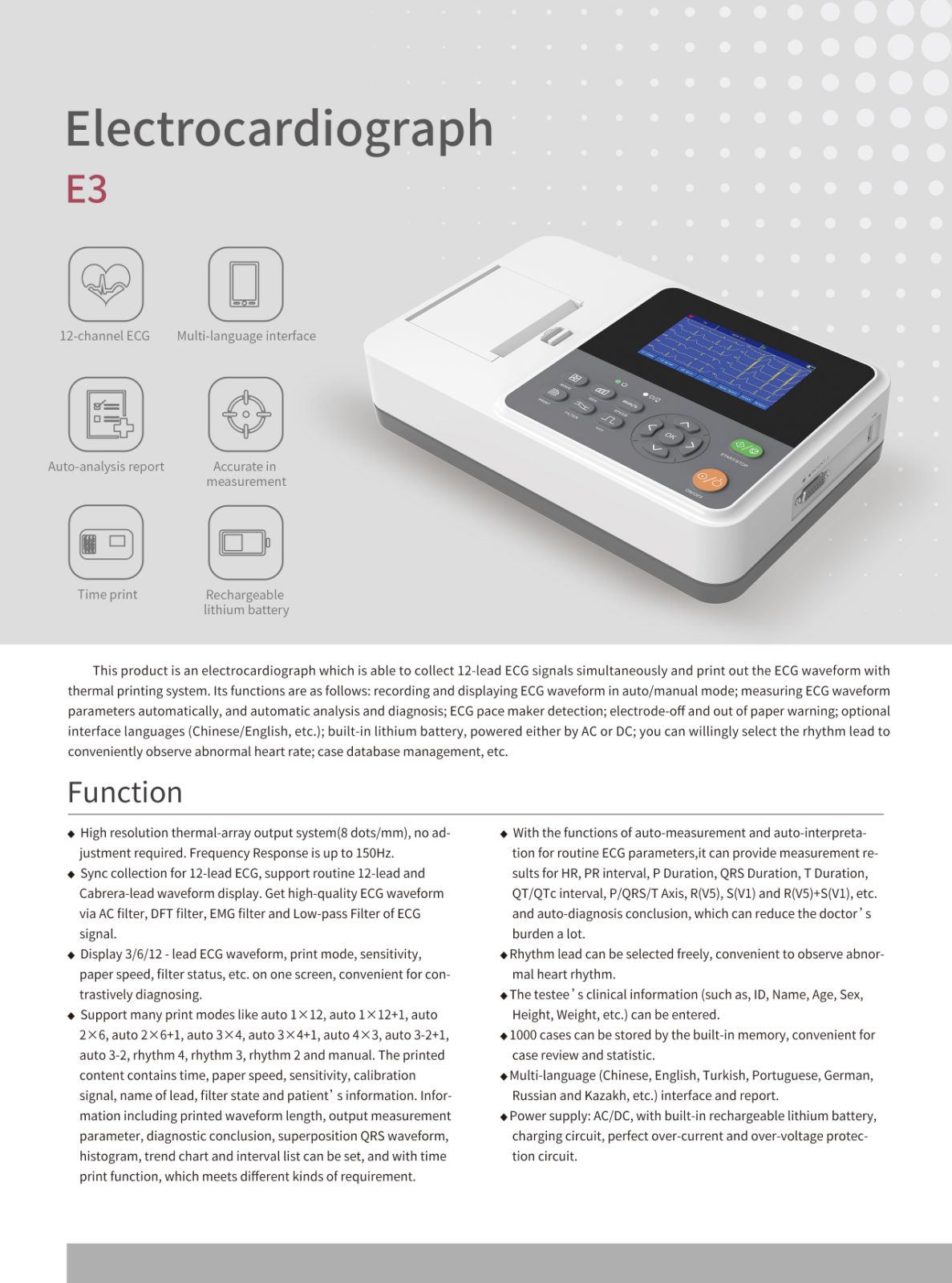 Radiology and Diagnostic - Our Products at Esphar Medical